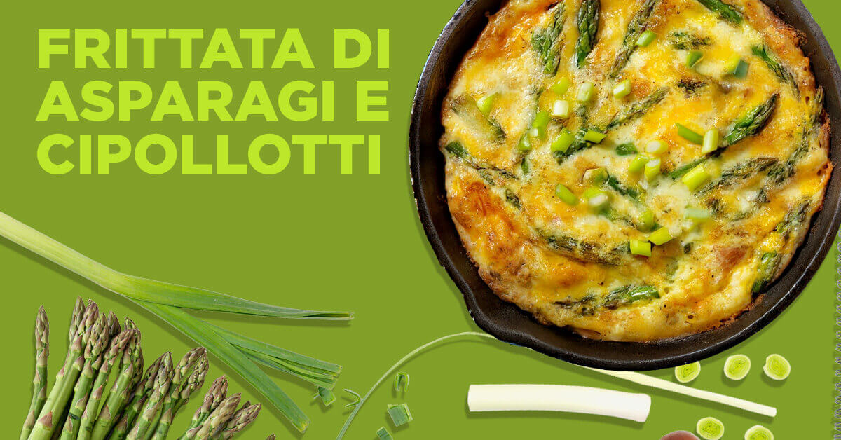 Frittata di Asparagi e Cipollotti | UPMC Italy